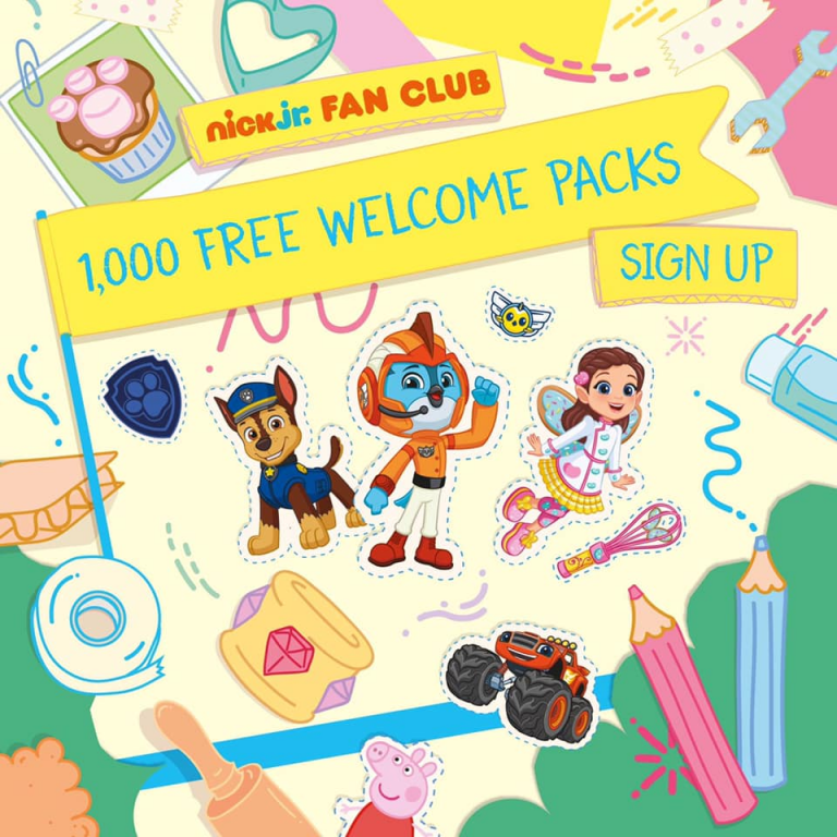 Free Nick Jr Kids Welcome Packs | LatestFreeStuff.co.uk