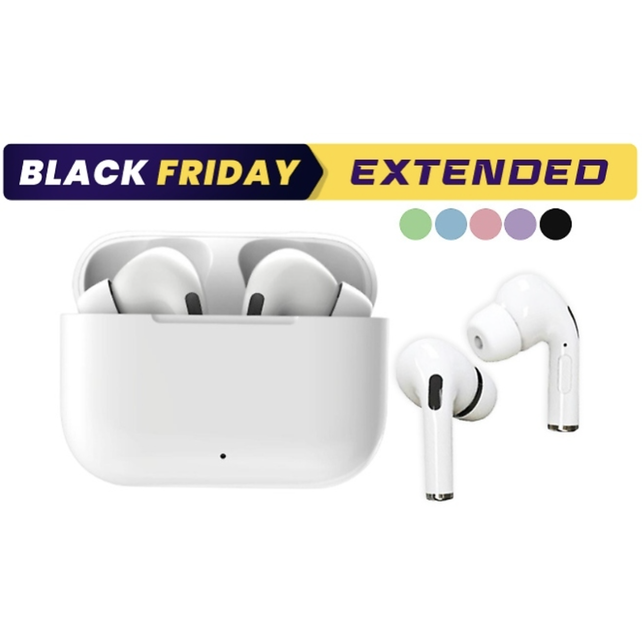 Airs Pro Bluetooth Earbuds & Charging Case – Only £9.99 Today ...