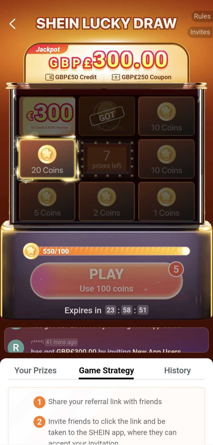 How To Get Free Stuff On Shein! (Shein Games) | Latest Free Stuff ...