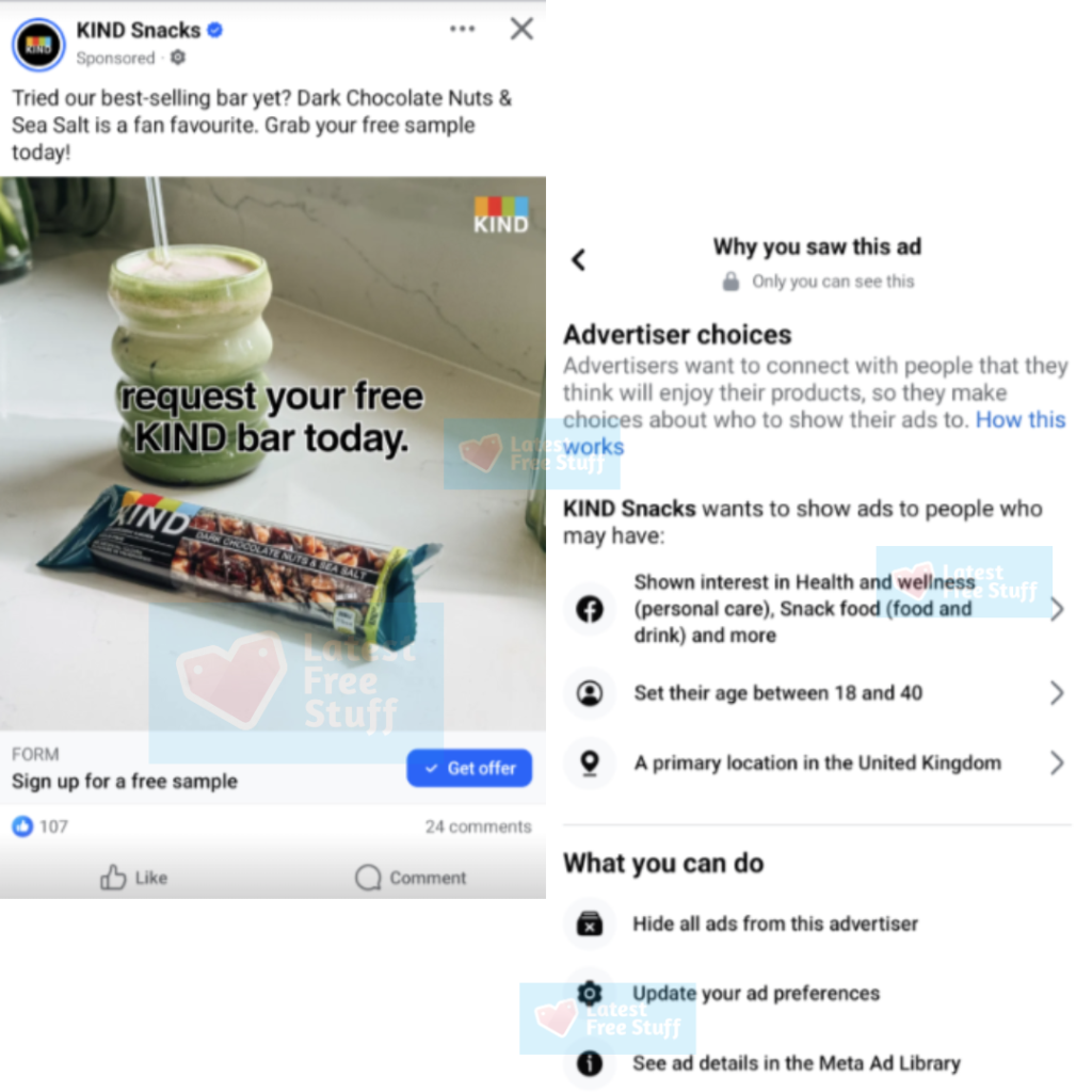 How To Claim A Free Chocolate Bar from Kind | Latest Free Stuff ...