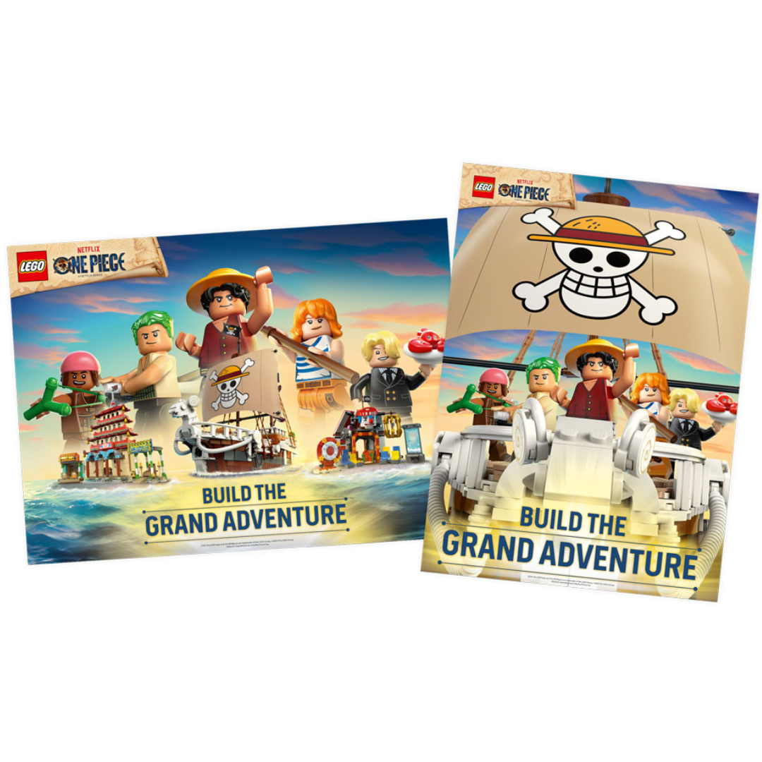 Free Lego One Piece Poster | LatestFreeStuff.co.uk